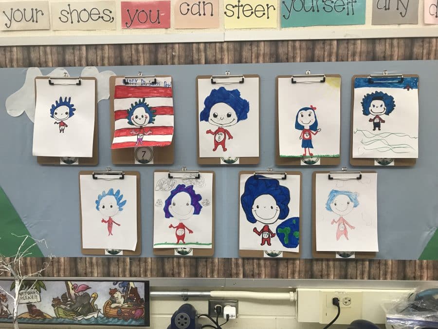 Piñon Elementary School Celebrates Dr. Seuss Day
