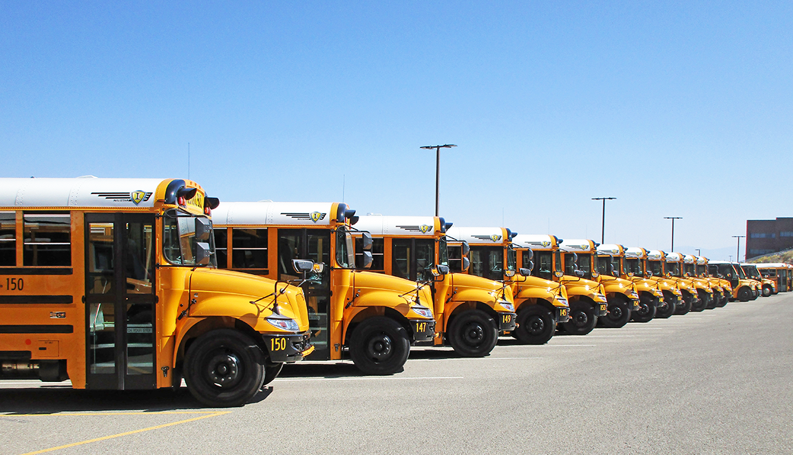 LAPS Buses Pass Inspection With Flying Colors