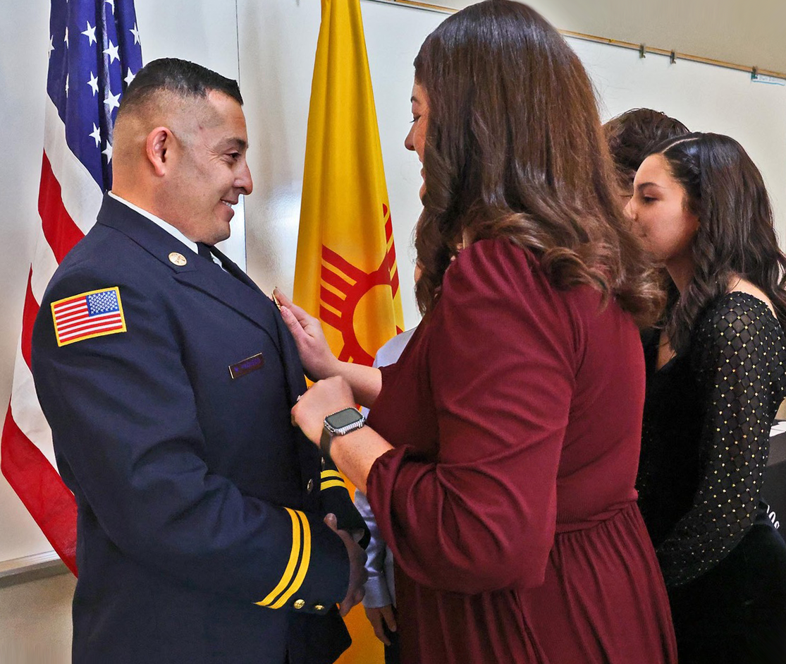 Scenes Of LAFD Promotion Ceremony Honoring Five