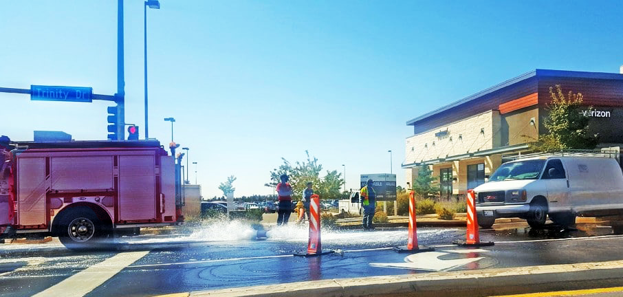 LAFD Begins Hydrant Testing Around Los Alamos County