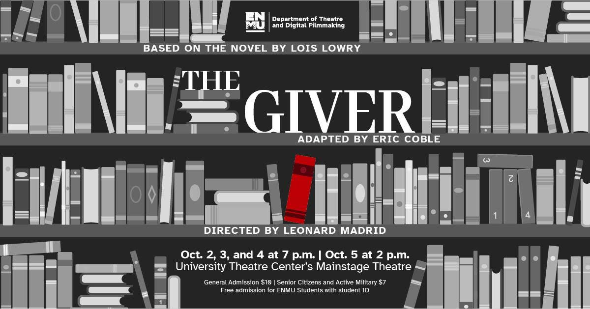 ENMU Presents “The Giver” State Adaptation Oct. 2–4